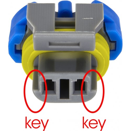 28216 - 2 Circuit MP150 series male connector kit (1pc)